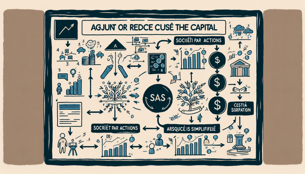 Capital d'une SAS : les étapes clés pour ajuster votre capital
